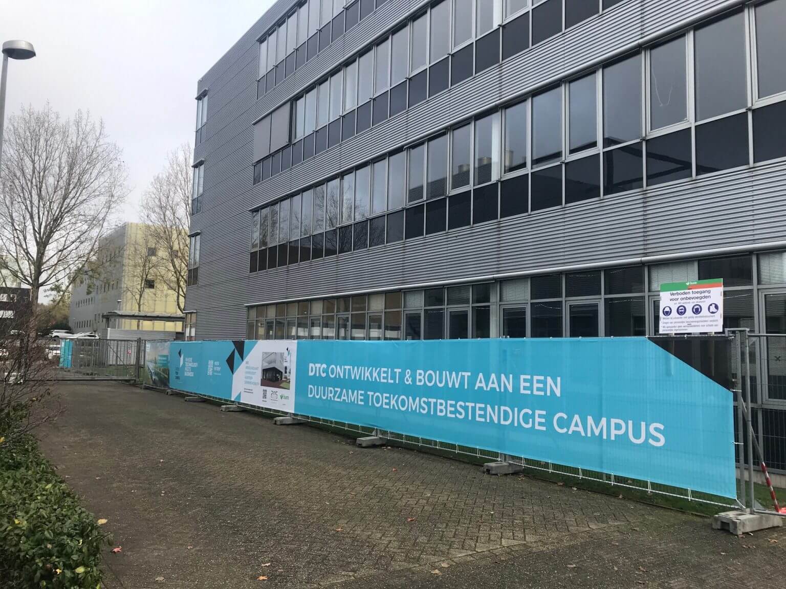 Bouwhekken B1 - Dutch tech campus
